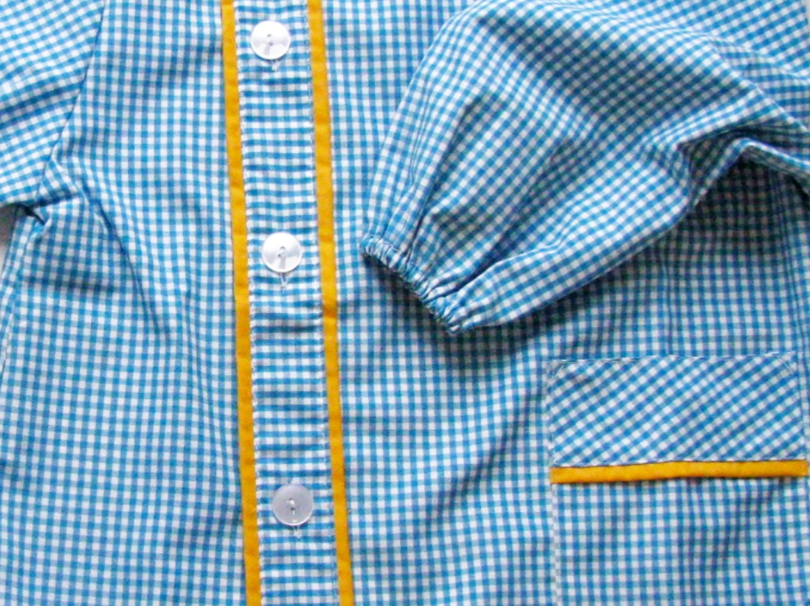 Bibe de criança com botões ao melhor preço - Atelier dos texteis